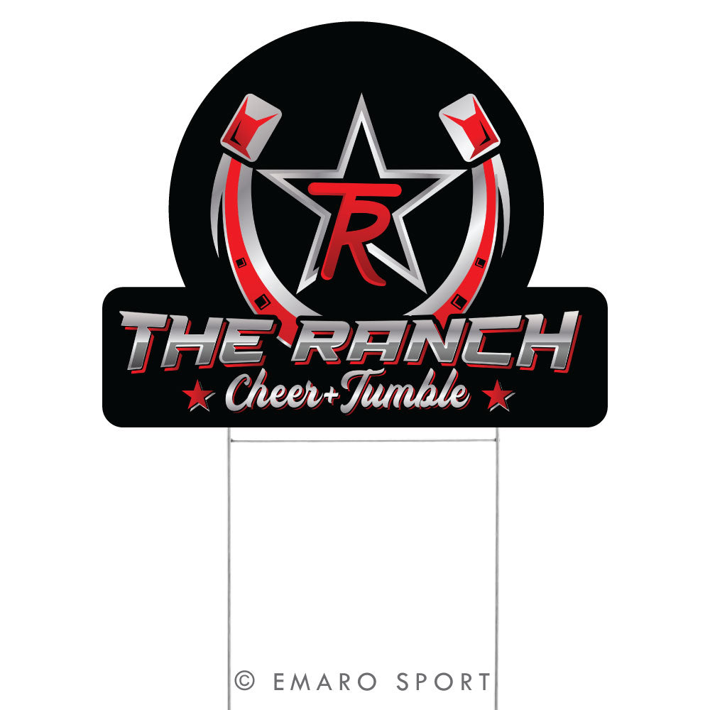 Yard Sign - The Ranch Cheer & Tumble – EMARO Sport